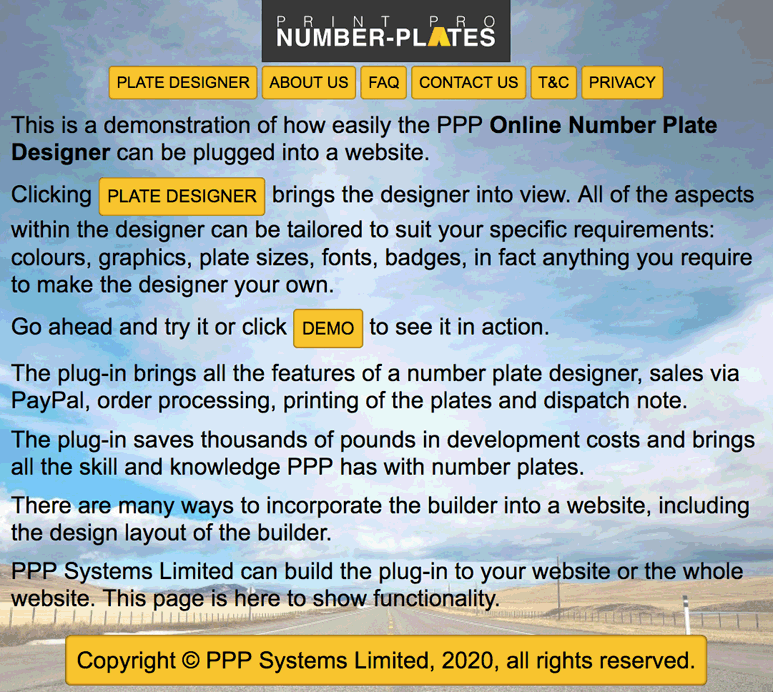 Number Plate Software | UK Vehicle Number Plates